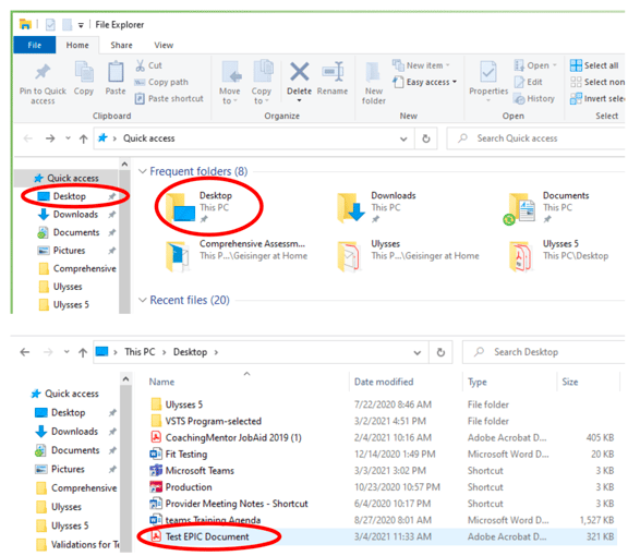 How to download notes from Epic